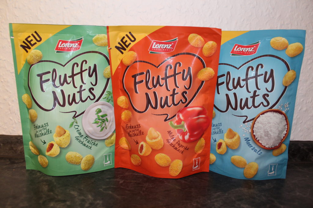 getestet Fluffy Nuts von Lorenz Snackworld - TESTeritis